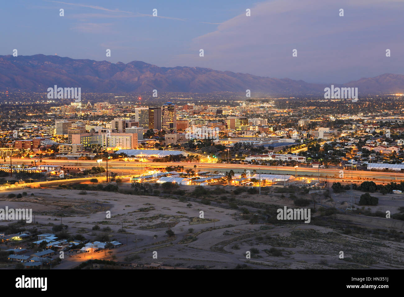 Tucson skyline hi-res stock photography and images - Alamy