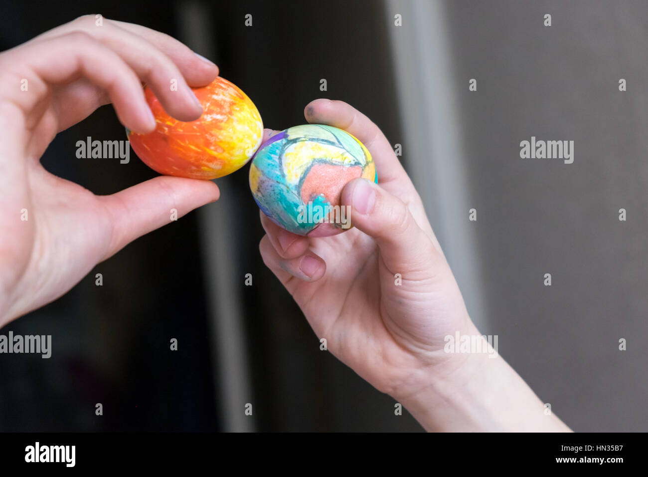 Egg fight hi-res stock photography and images - Alamy