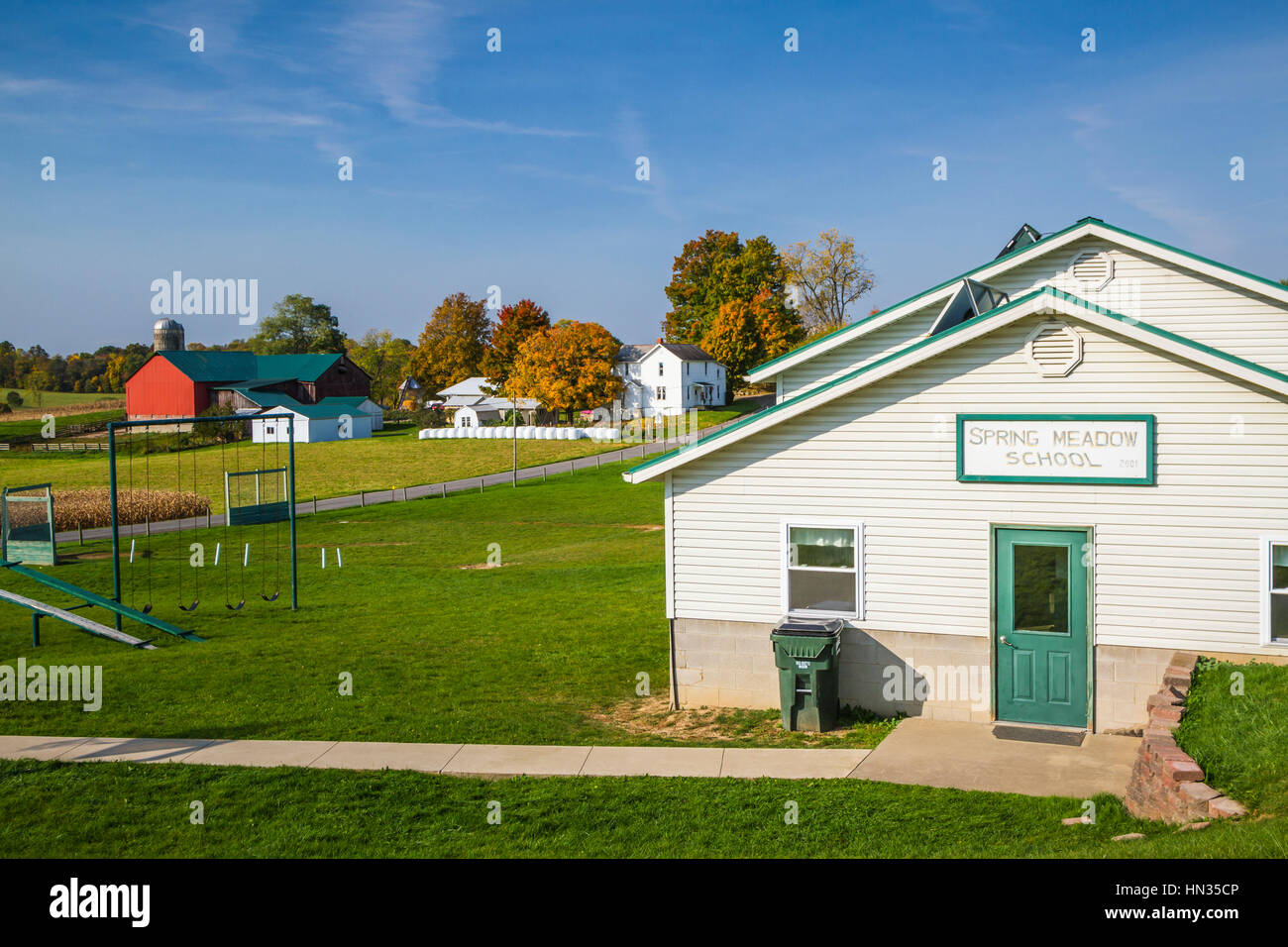 Amish school hi-res stock photography and images - Alamy