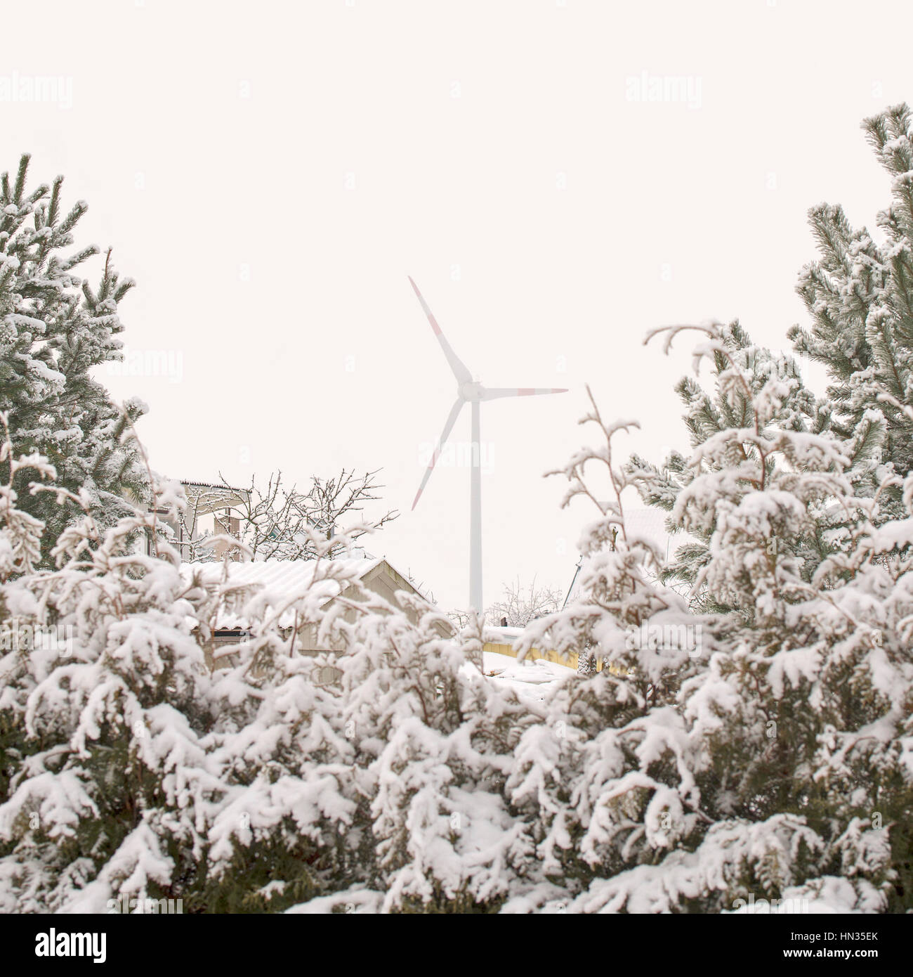 Frozen wind turbine hi-res stock photography and images - Alamy
