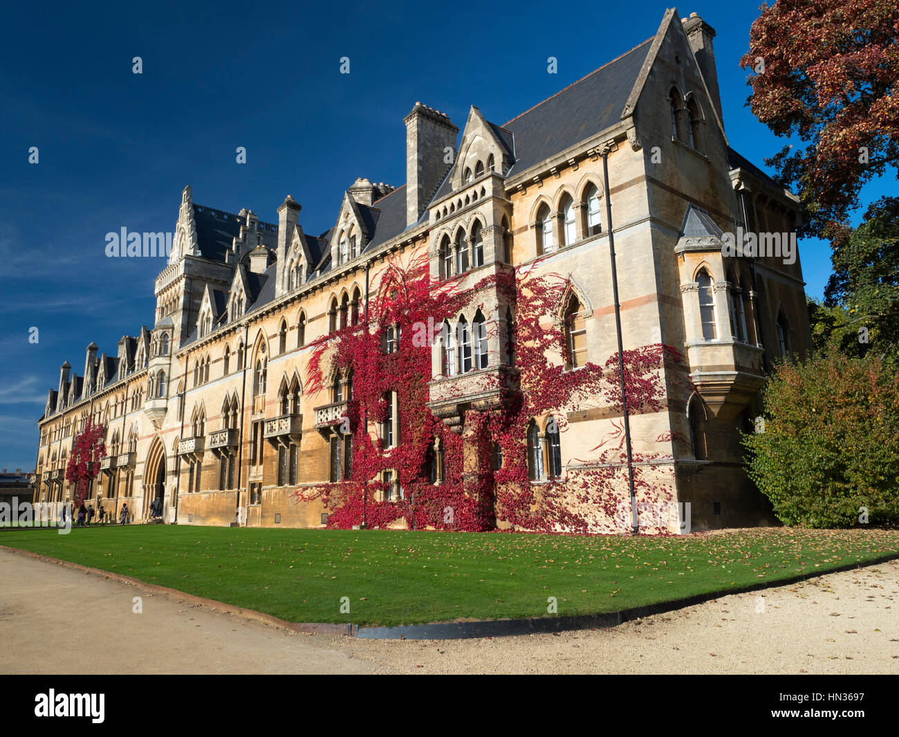 Christ Church College in Oxford in England Stock Photo - Alamy