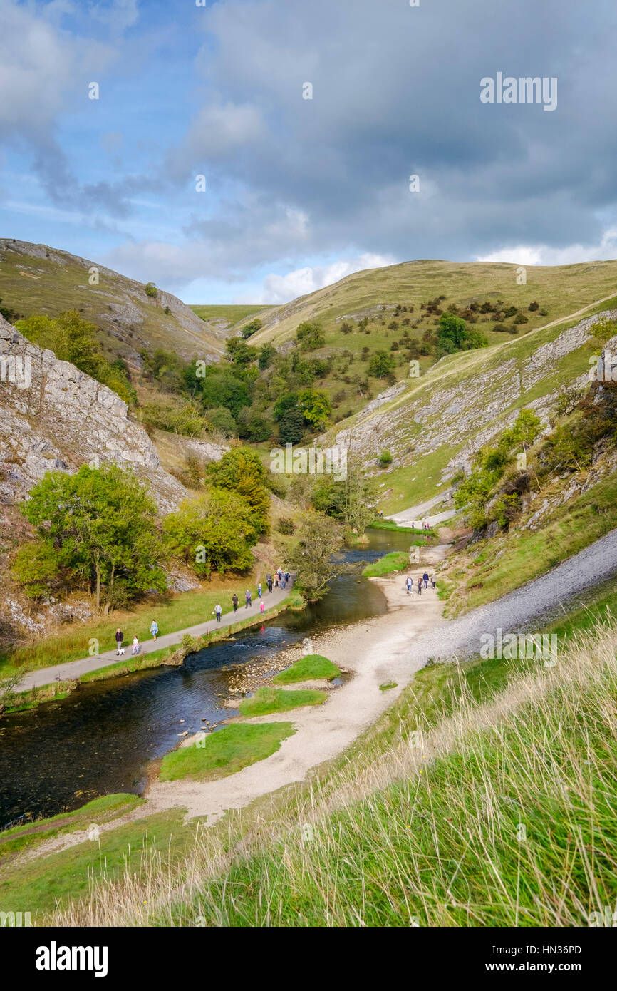 Dovedale peak district autumn hi-res stock photography and images - Alamy