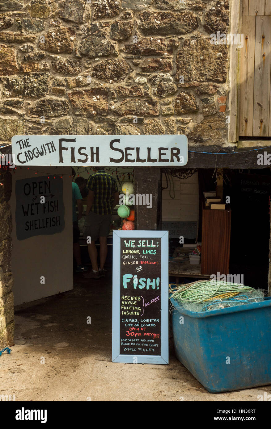 Cadgwith shop hi-res stock photography and images - Alamy