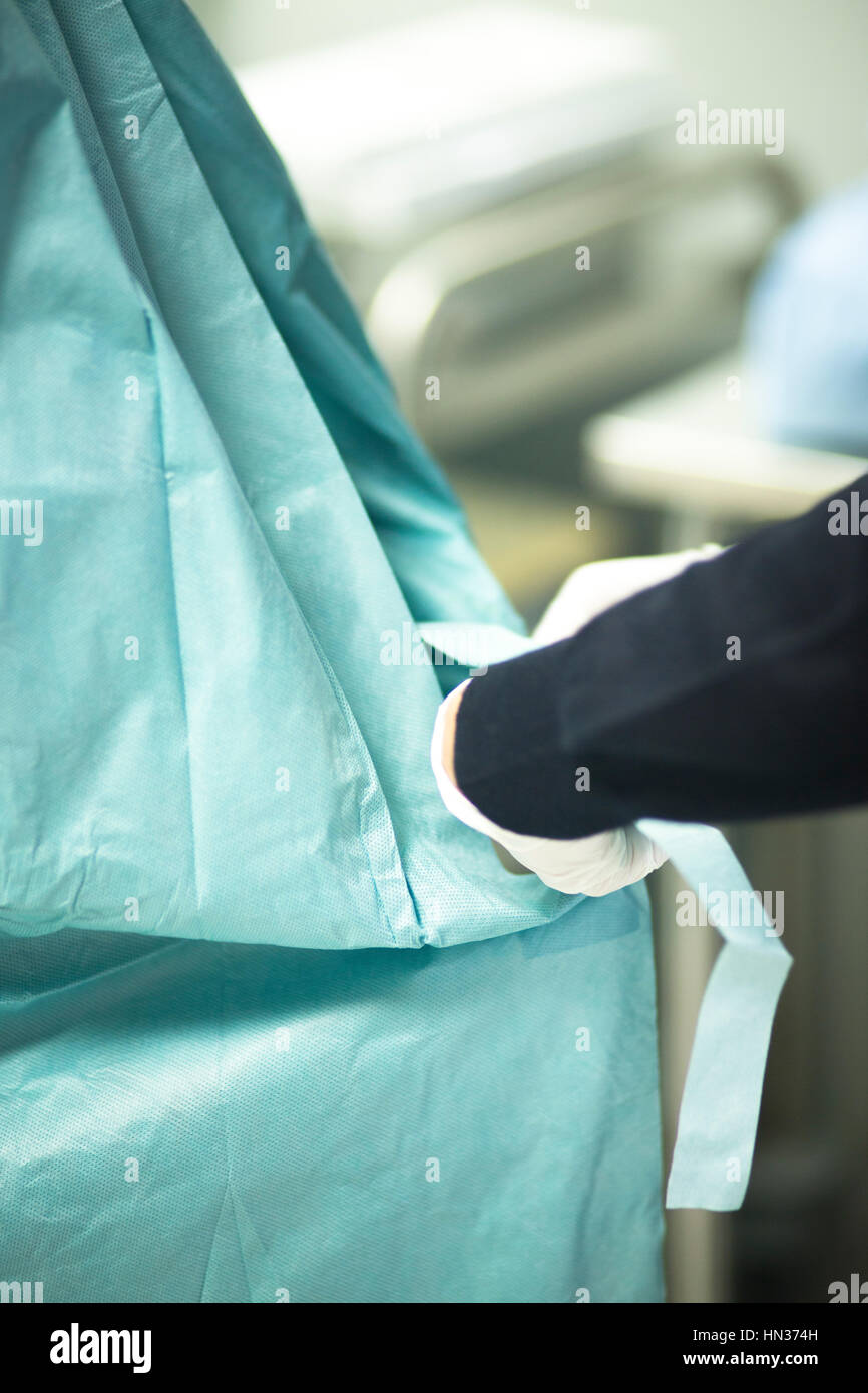 Hospital ward emergency room operating theater and modern equipment ...