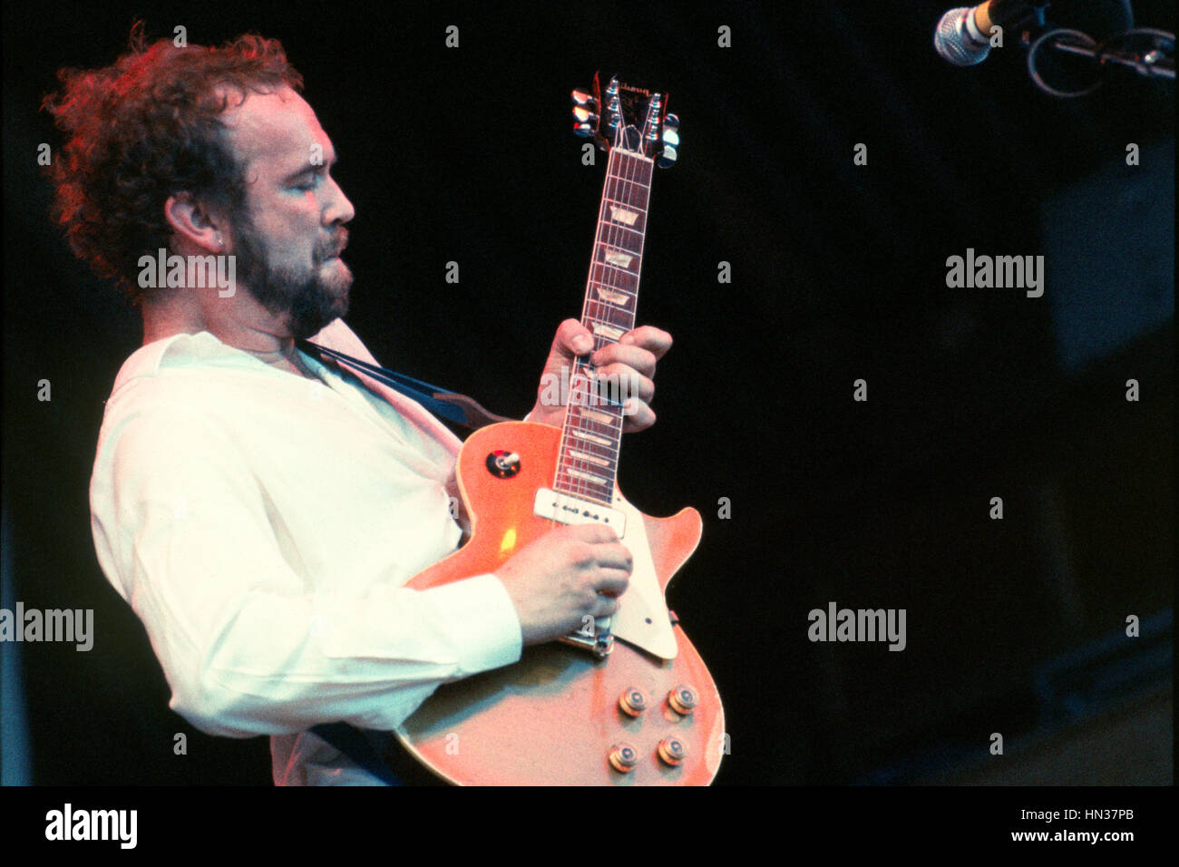 John Martyn at Glastonbury 1984 Stock Photo - Alamy