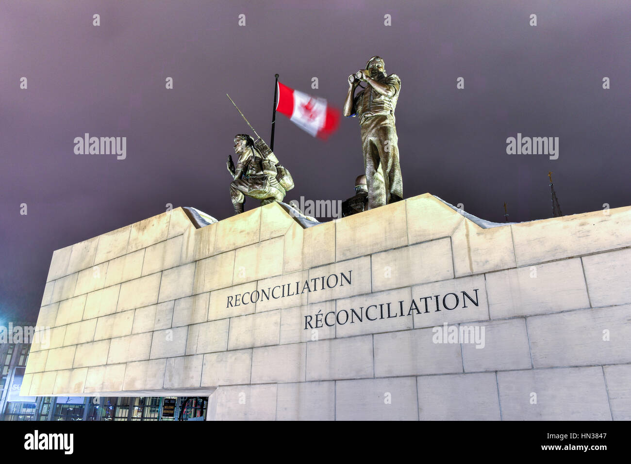 Reconciliation the peacekeeping monument hi-res stock photography and ...