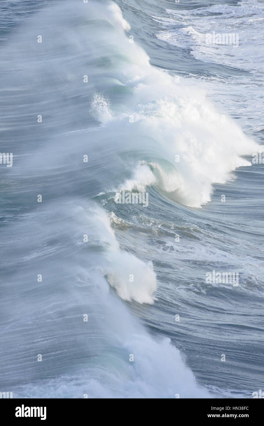 Powerful ocean waves come ashore near Puerto Vallarta, Mexico Stock ...