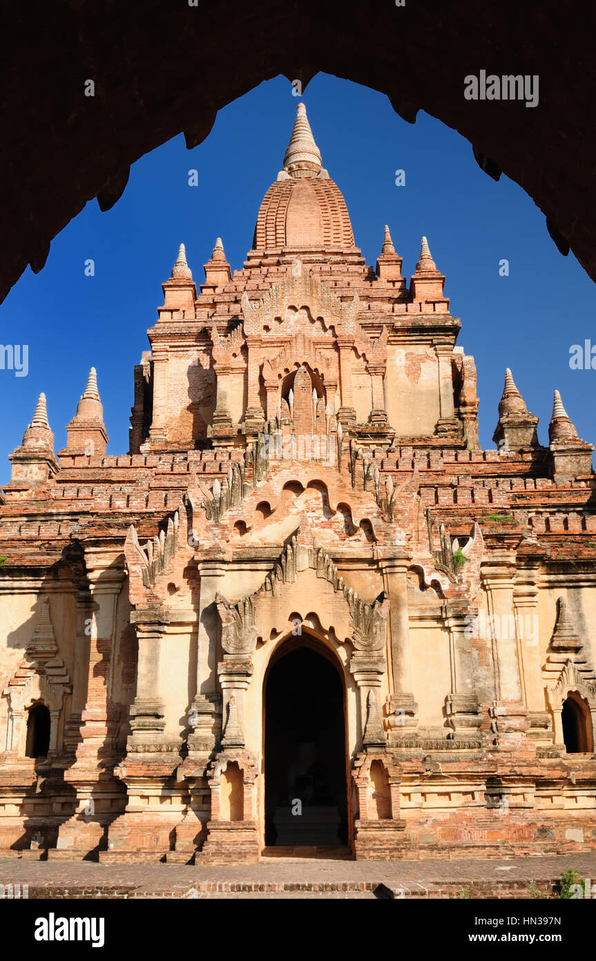 Myanmar (Burma), Temple of Bagan Stock Photo - Alamy
