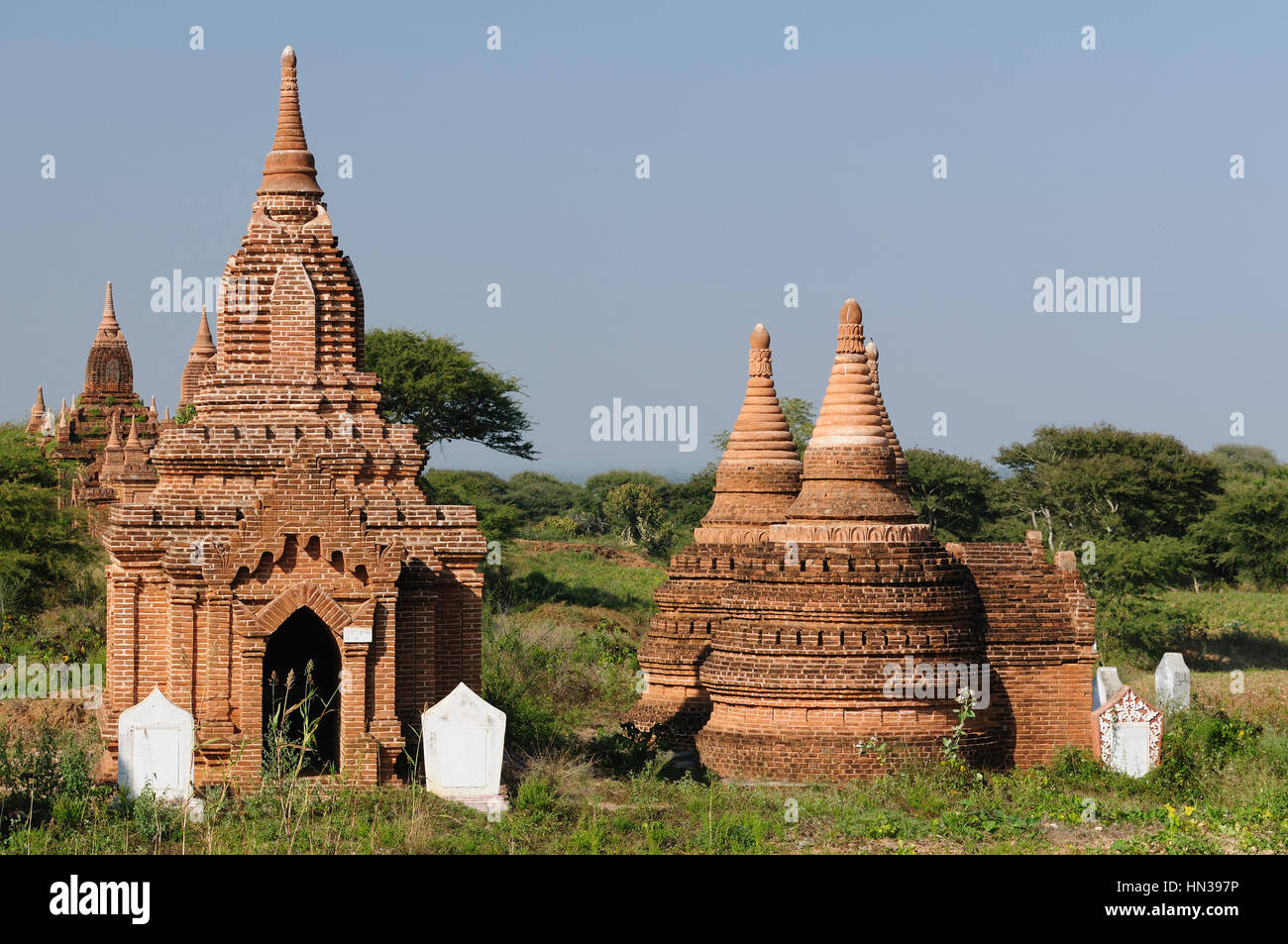 Myanmar (Burma), Temple of Bagan Stock Photo - Alamy