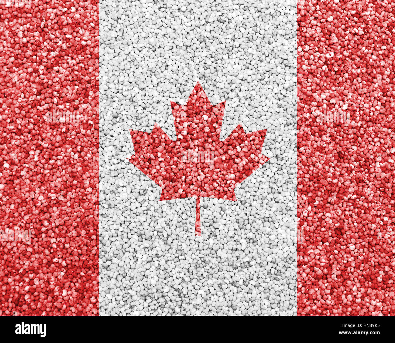 Canada flag on textured hi-res stock photography and images - Alamy