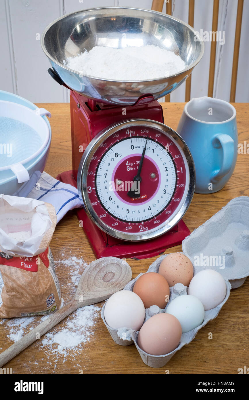 Ingredients for cooking baking hi-res stock photography and images - Alamy