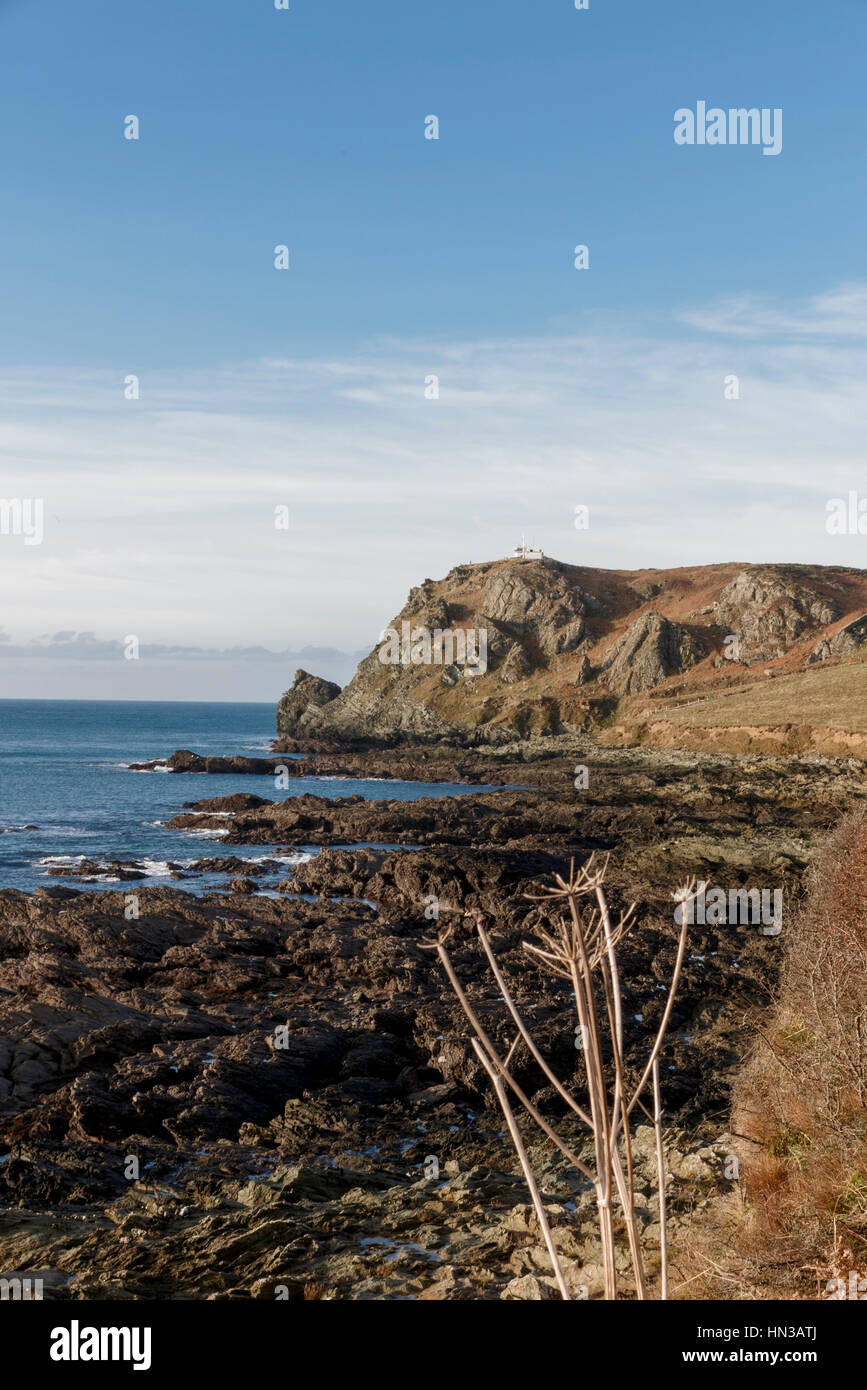 Prawle Point, Near East Prawle, Devon. Stretch of coastline on the ...