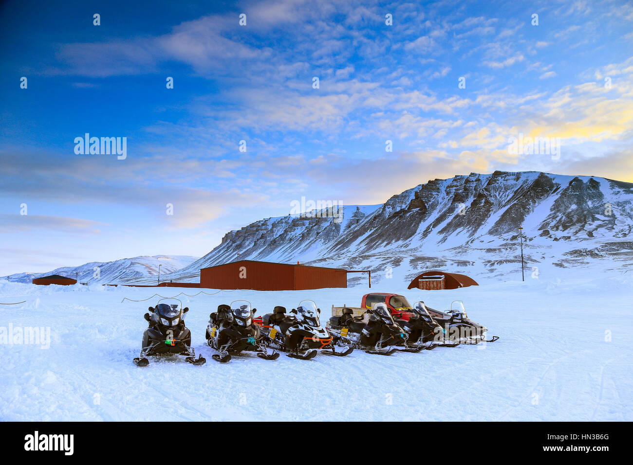A Small Base Of Operations Adjacent To Constable Point Airfield On ...