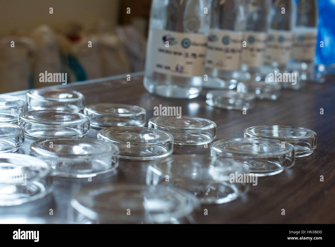 Bottle collection experiment hi-res stock photography and images - Alamy
