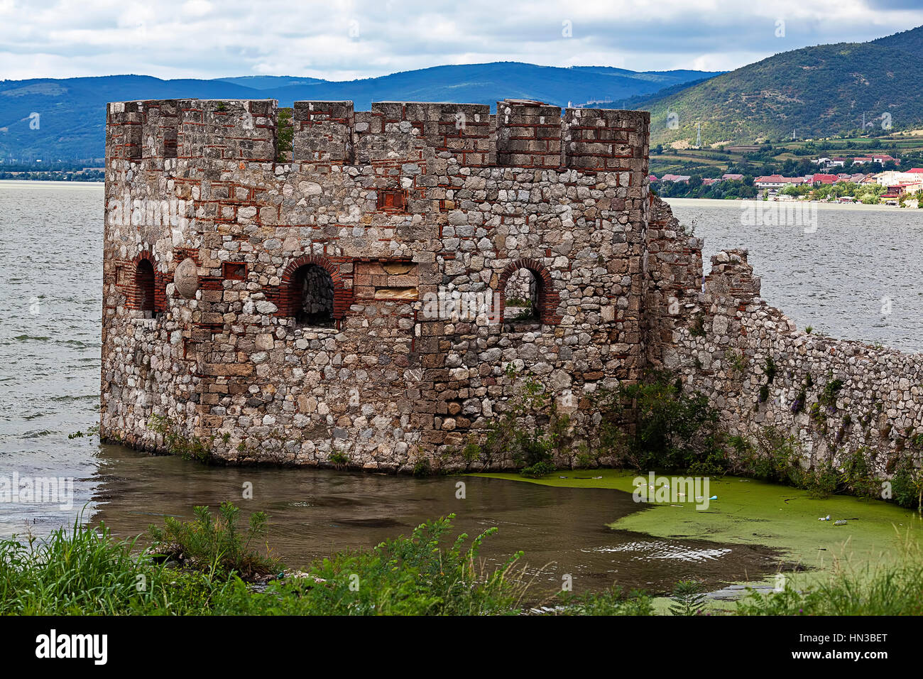 The old fort built of stone Stock Photo - Alamy