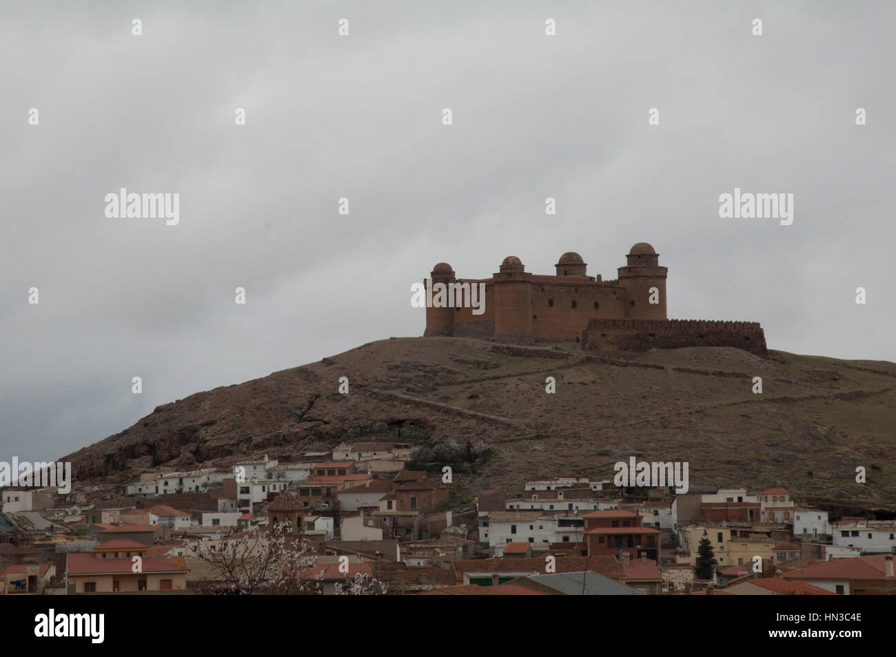 La Calahorra castle, La Calahorra, Granada province, Andalusia, Spain ...