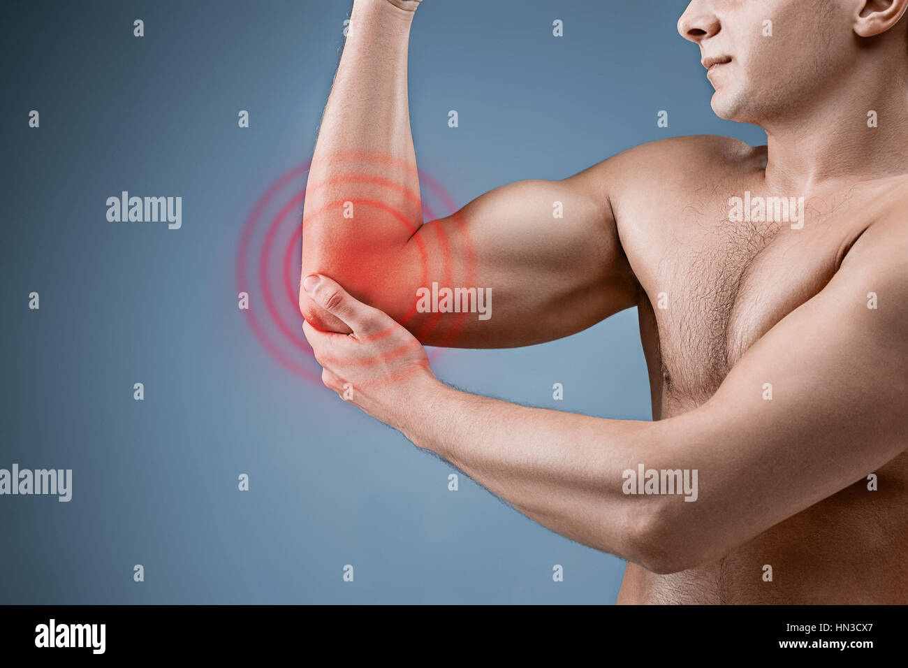 Elbow joint pain symptom hi-res stock photography and images - Alamy