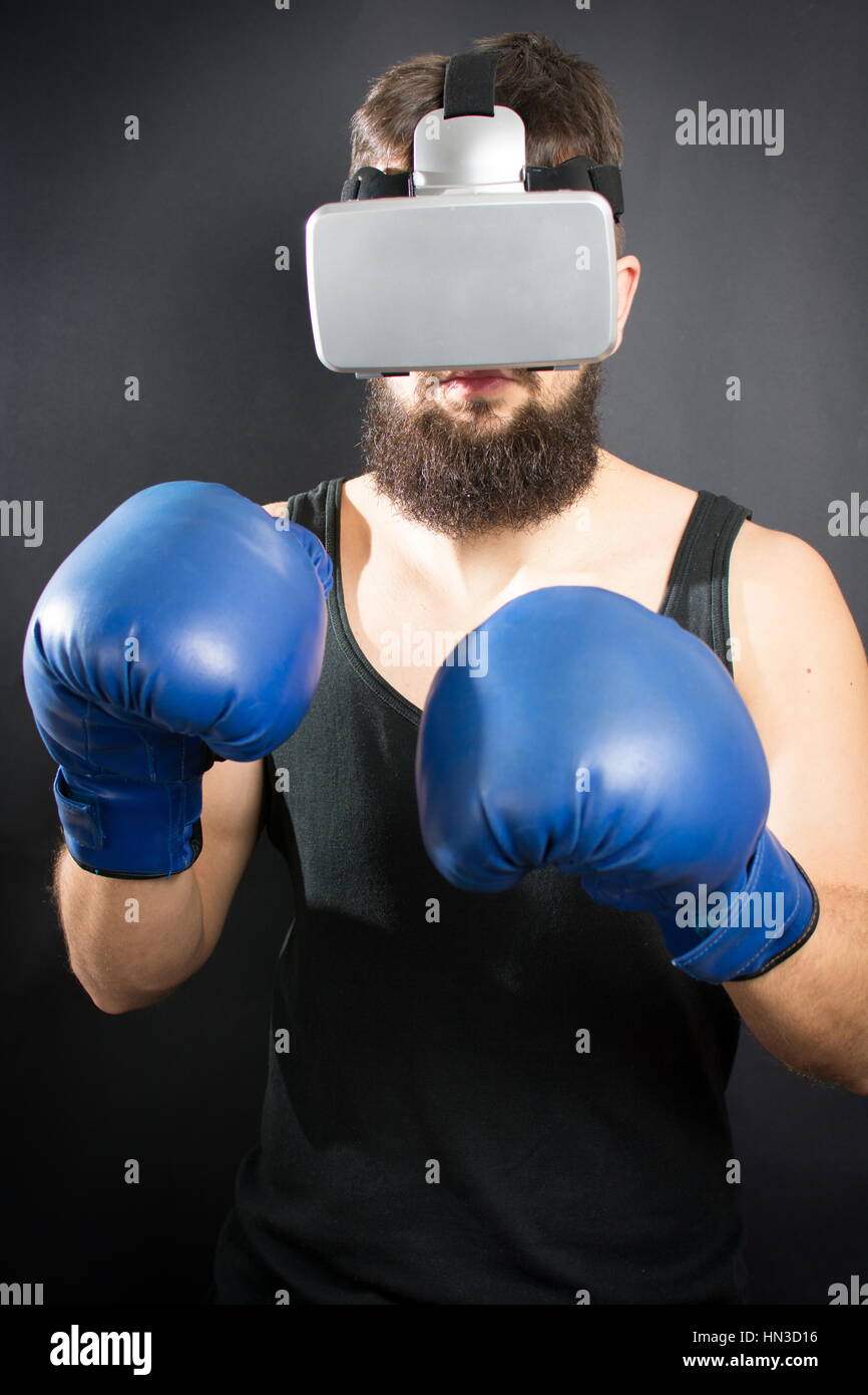 Vr boxing hi-res stock photography and images - Alamy