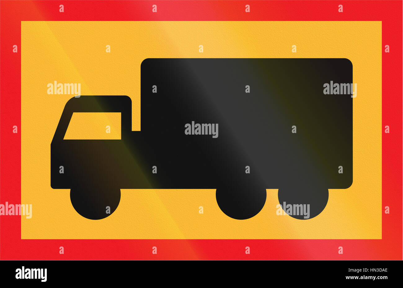 Symbol plate for specified vehicle hi-res stock photography and images ...