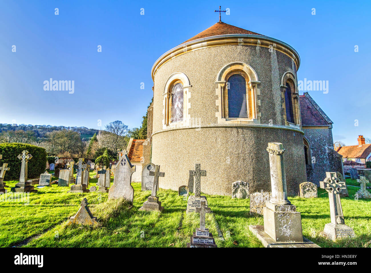St Thomas Church Goring Oxfordshire UK Stock Photo - Alamy