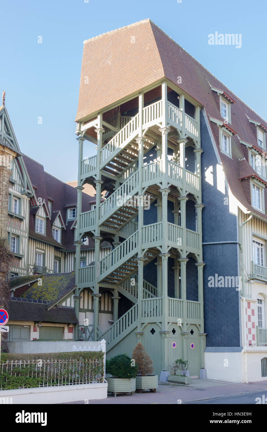 Hotel Le Barriere Le Normandy in the elegant French resort of Deauville ...