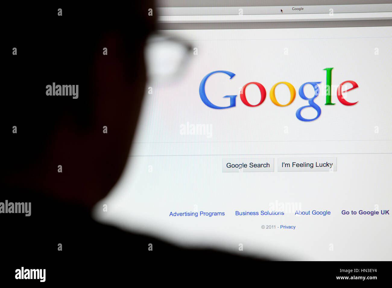 Google search screen hi-res stock photography and images - Alamy