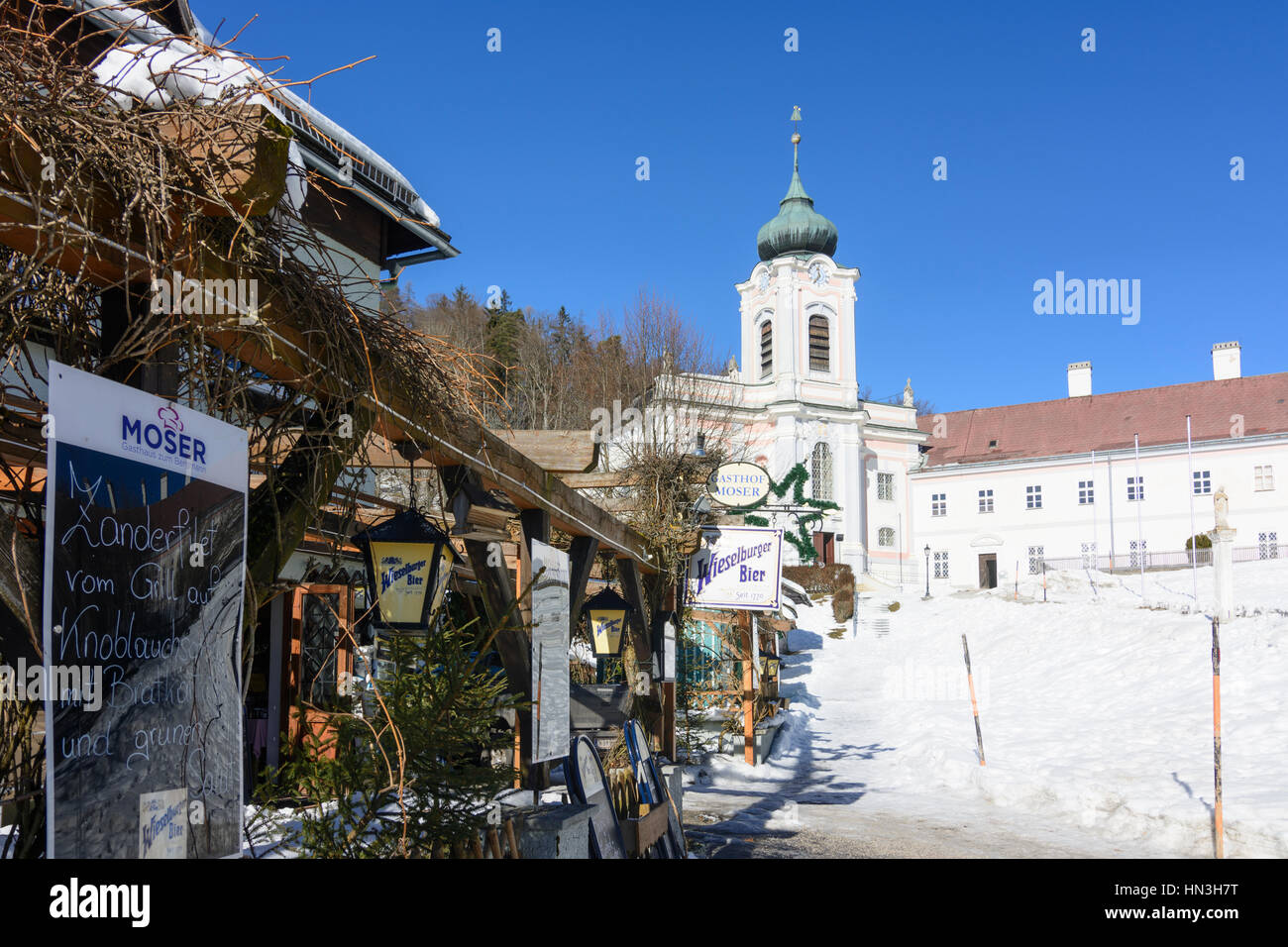 Gutenstein: Mariahilfberg: pilgrimage church and monastery, Wiener ...