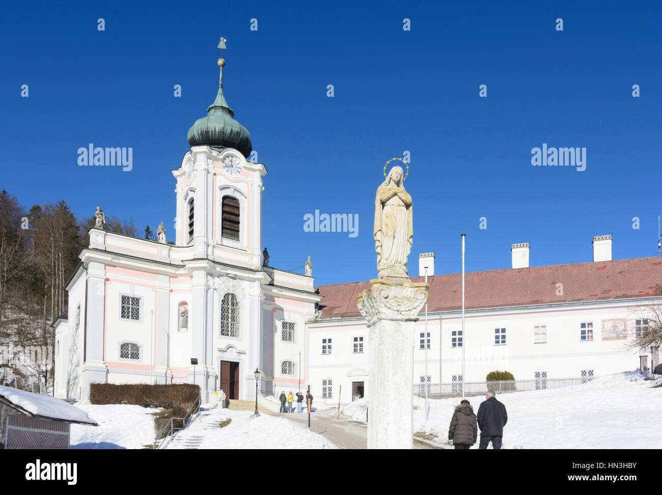 Gutenstein: Mariahilfberg: pilgrimage church and monastery, Wiener ...