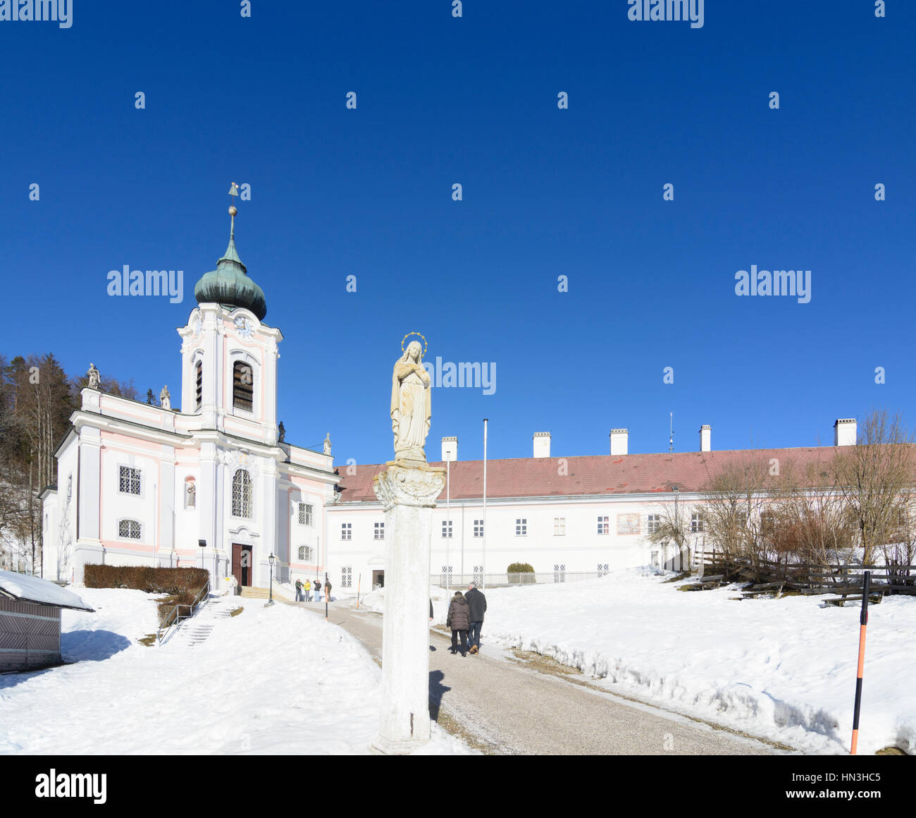 Gutenstein: Mariahilfberg: pilgrimage church and monastery, Wiener ...