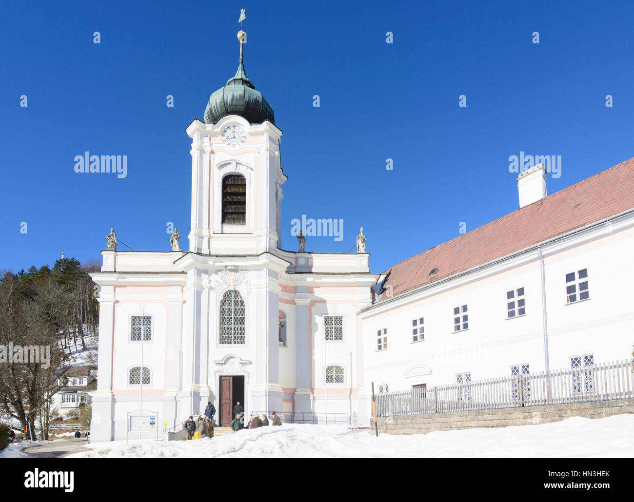 Gutenstein: Mariahilfberg: pilgrimage church and monastery, Wiener ...