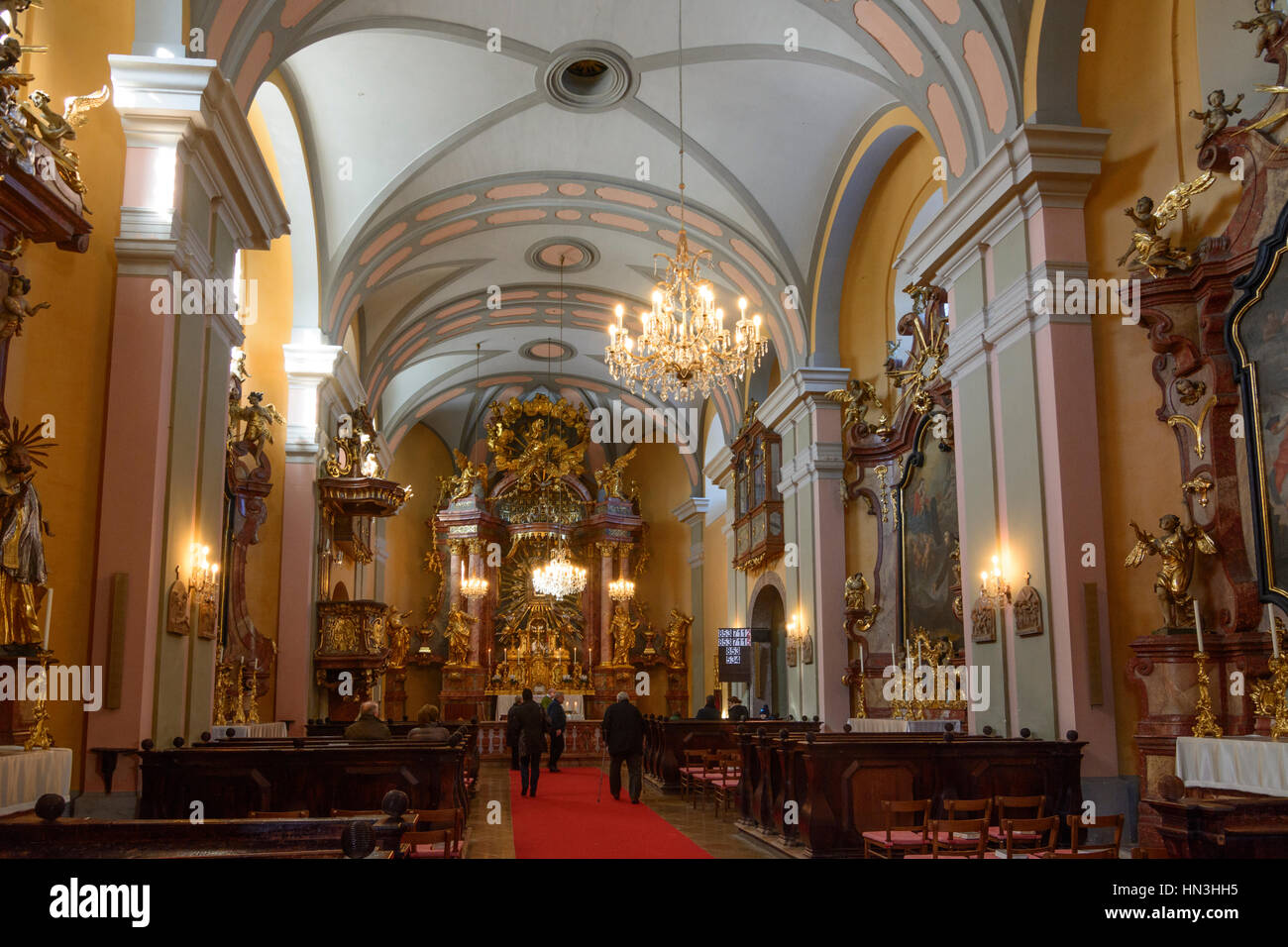 Gutenstein: Mariahilfberg: pilgrimage church, Wiener Alpen, Alps ...