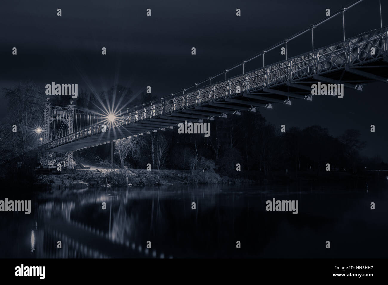 Chester footbridge hi-res stock photography and images - Alamy