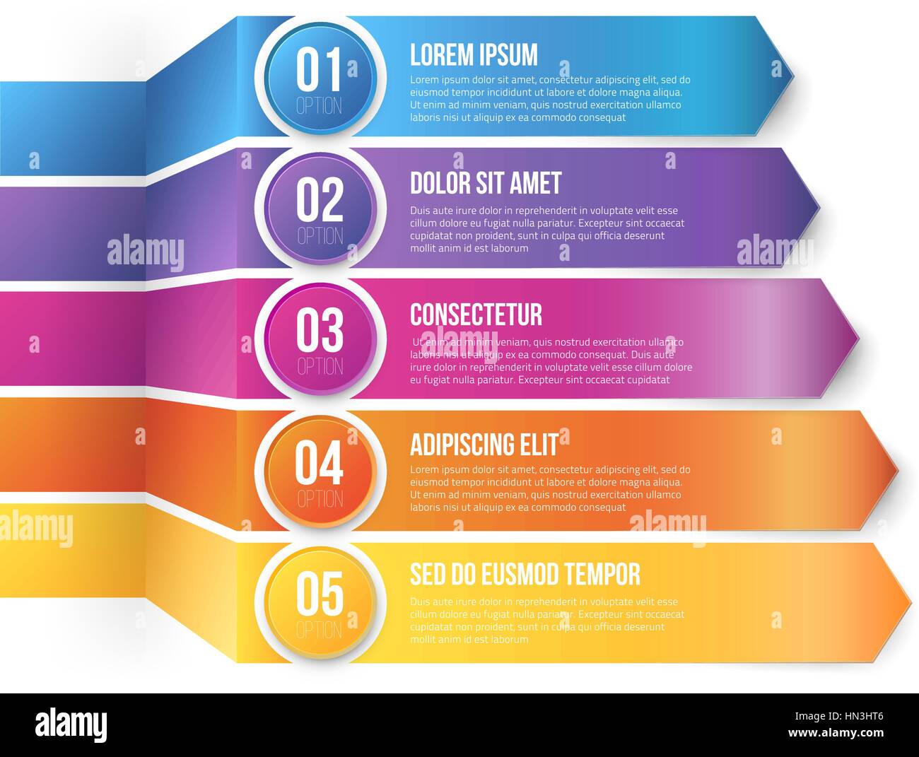 3D vector arrows Stock Vector Image & Art - Alamy