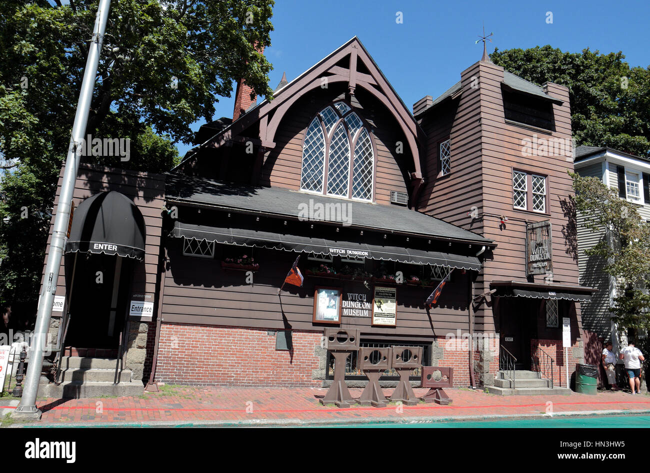 Salem witch museum hi-res stock photography and images - Alamy