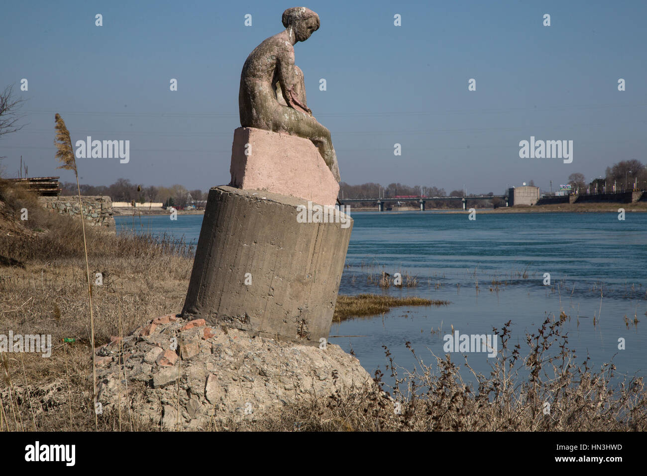 Tajikistan syr darya river hi-res stock photography and images - Alamy