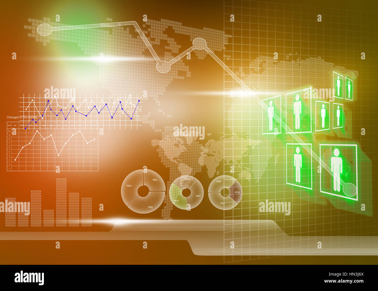 Digital background image with graphs and diagrams Stock Photo - Alamy