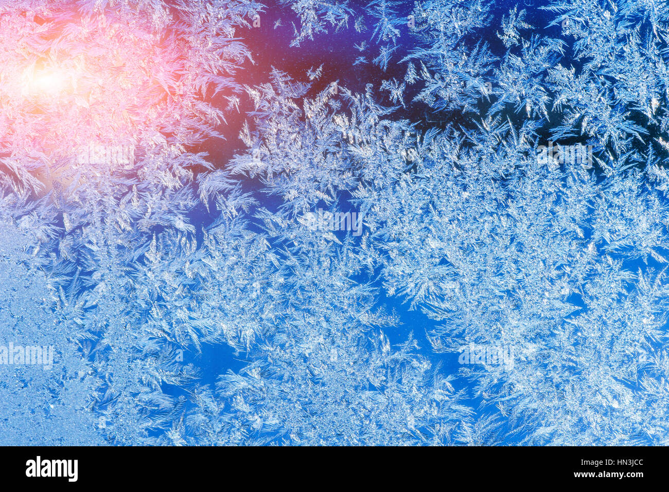 texture of patterns on frozen window Stock Photo - Alamy