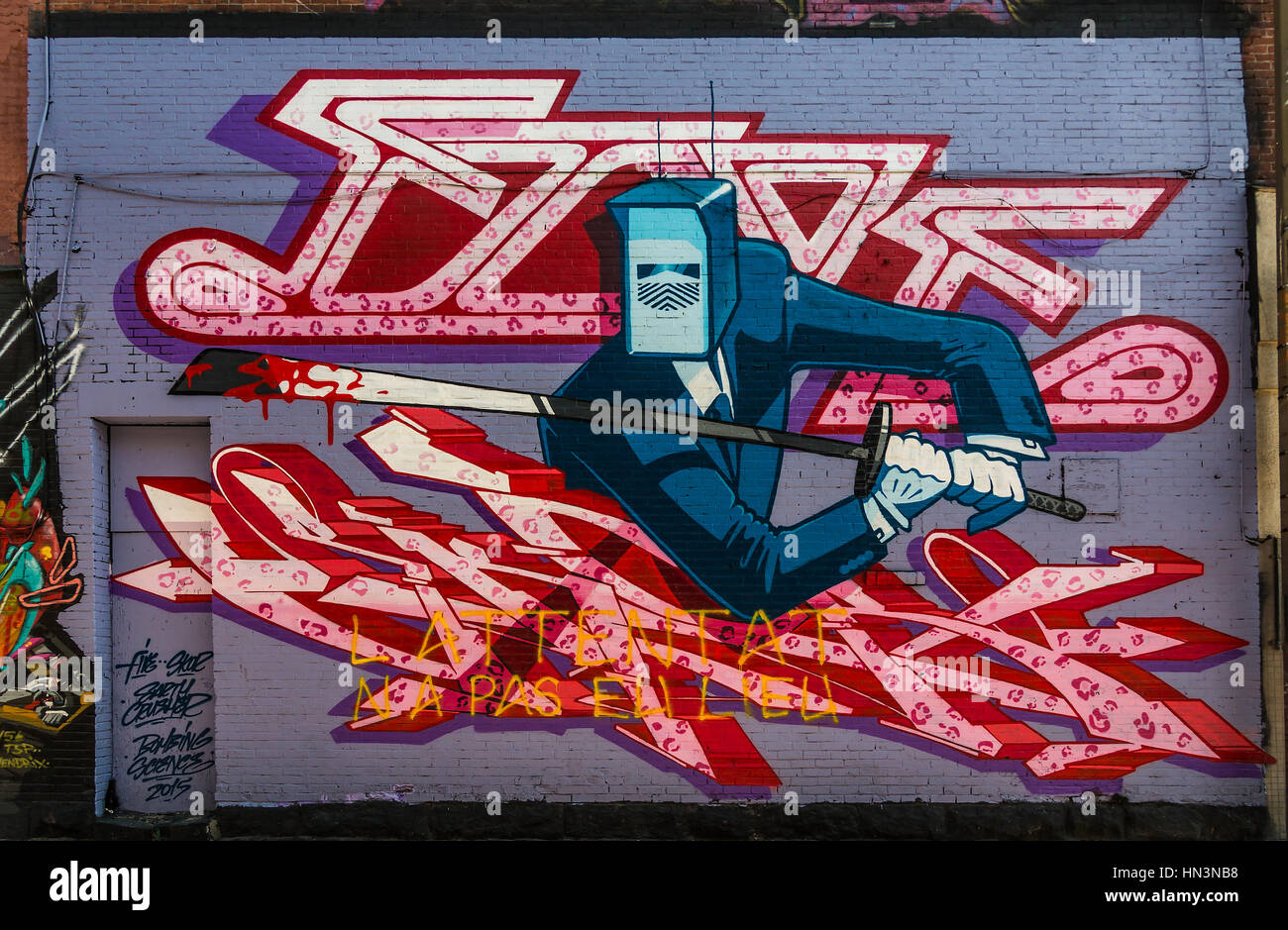 Colorful Graffiti Art Stock Photo - Alamy