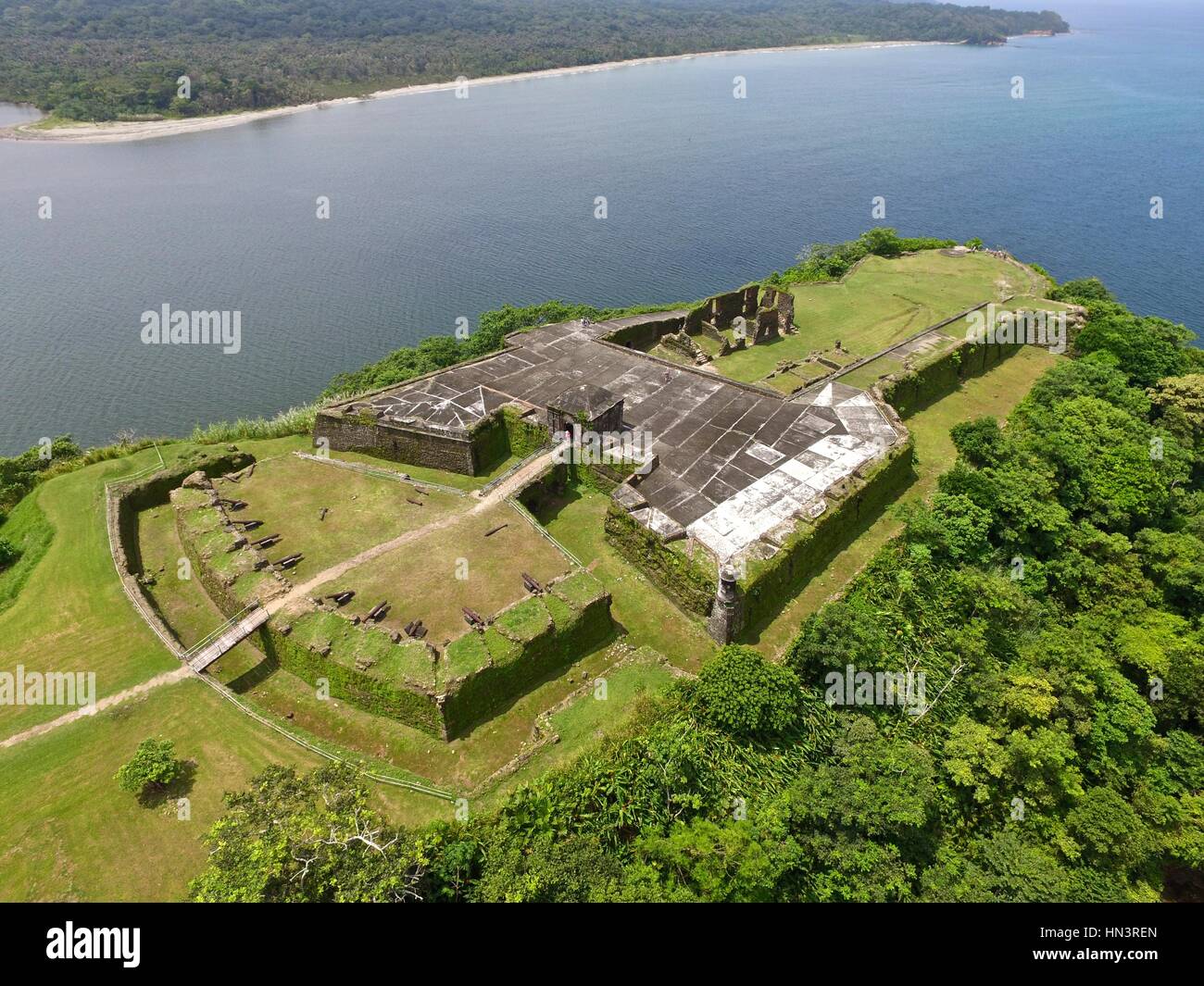 San Lorenzo Fortification in Panama Stock Photo - Alamy