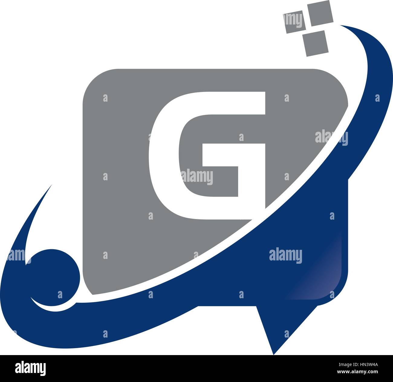 Technology Share Communication Initial G Stock Vector Image & Art - Alamy