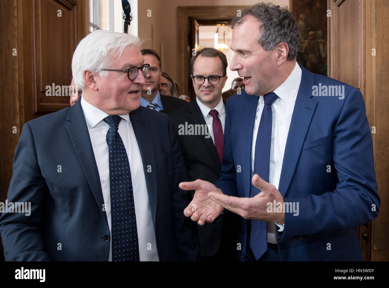 Munich, Germany. 7th Feb, 2017. Candidate for German Federal President ...