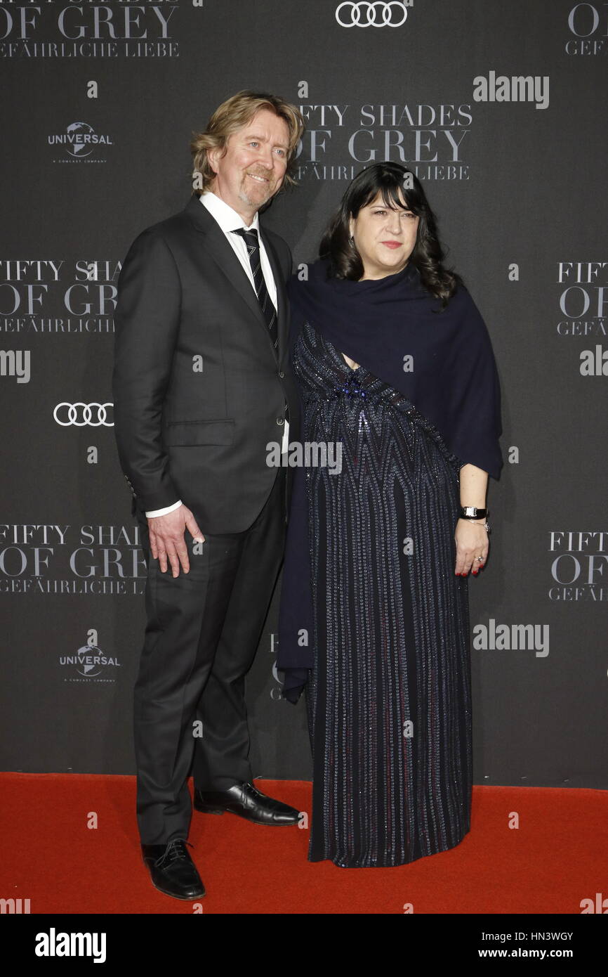 Hamburg, Germany. 7th Feb, 2017. Niall Leonard and E L James attending ...