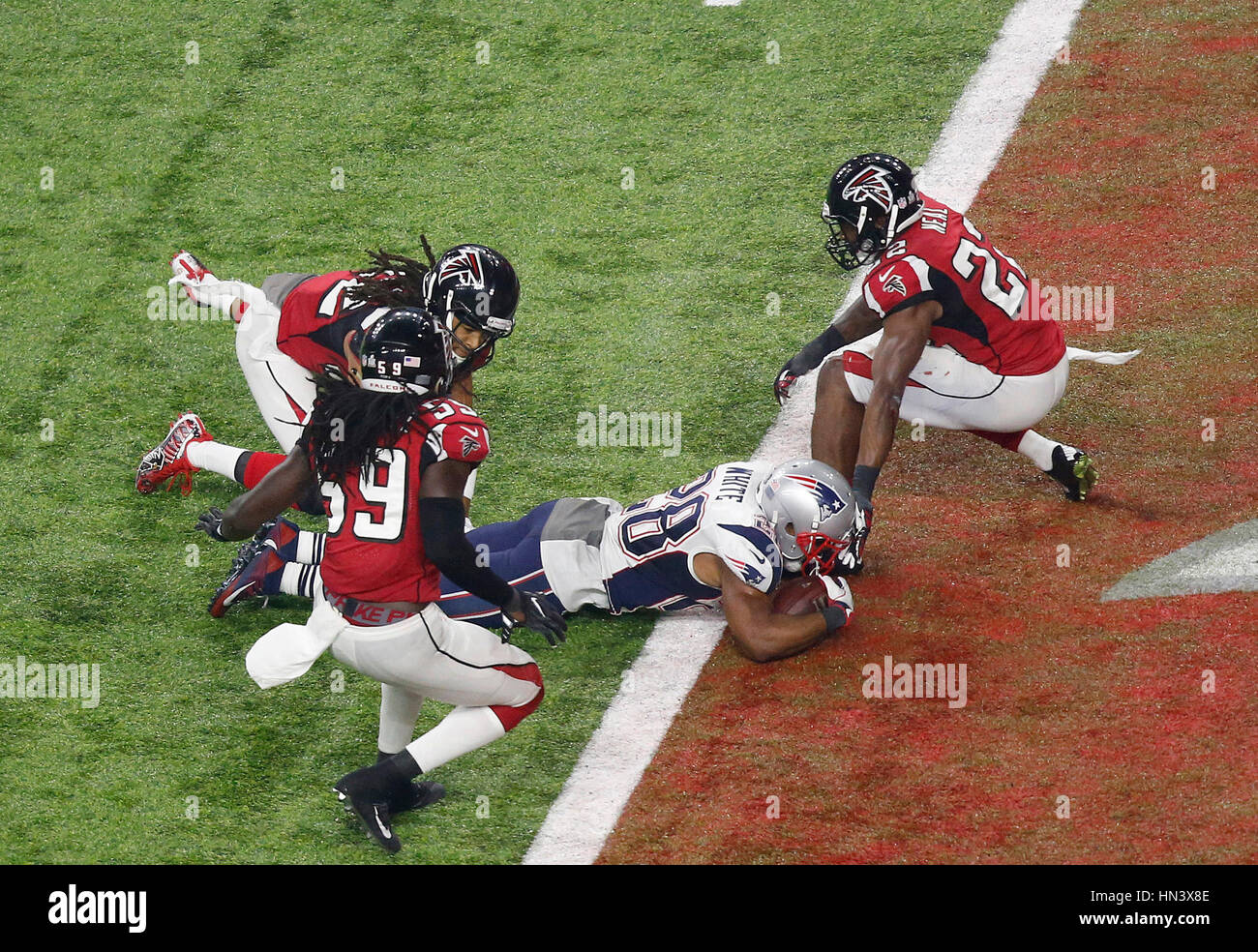 February 05, 2017 New England Patriots running back James White (28 ...