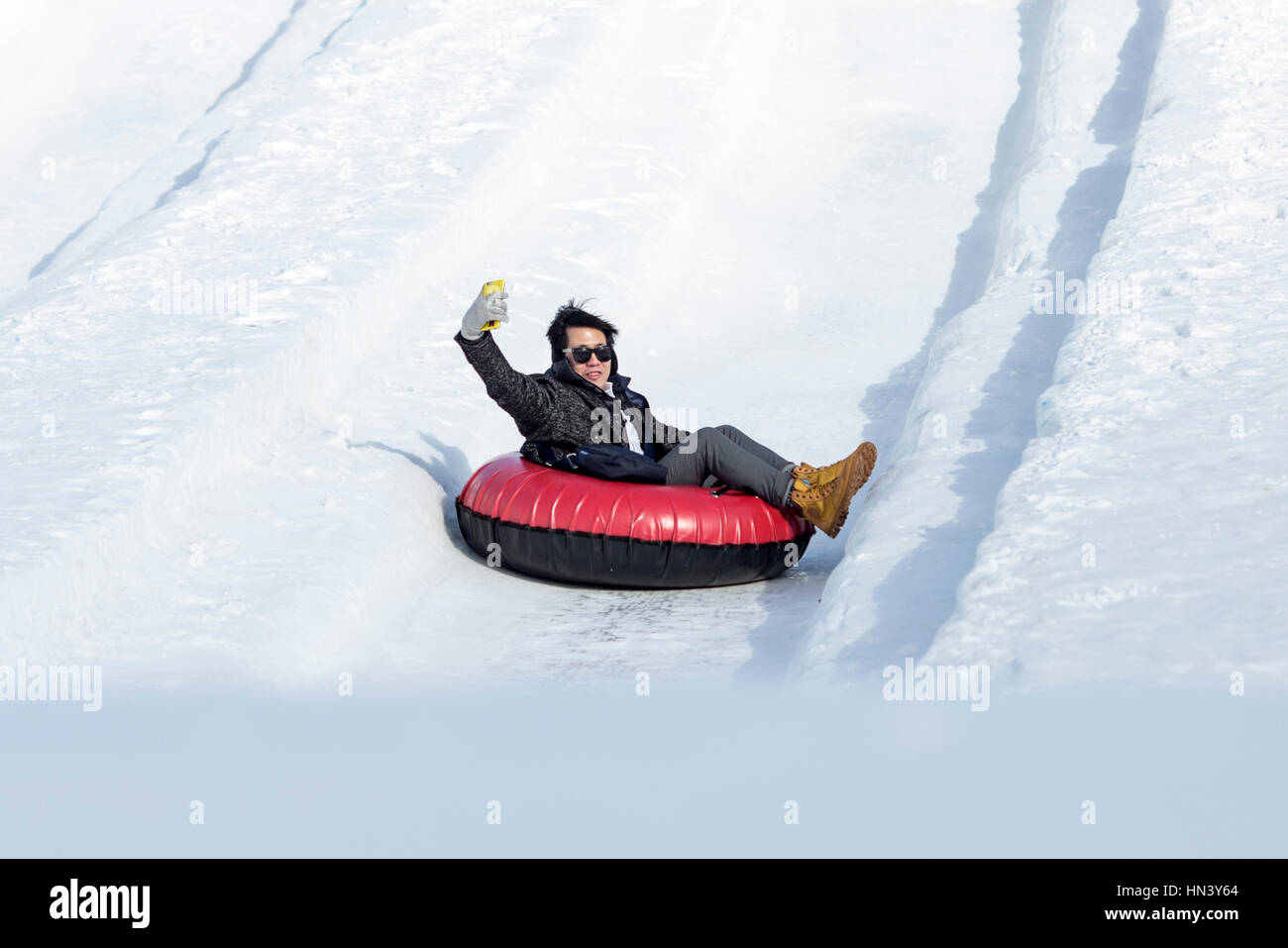 Sapporo, Japan. 07th Feb, 2017. The Sapporo Snow Festival (Sapporo Yuki ...