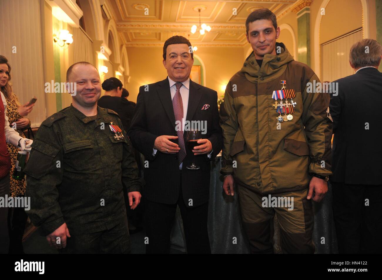 An archive photo of Donetsk People's Republic Defense Minister Vladimir ...