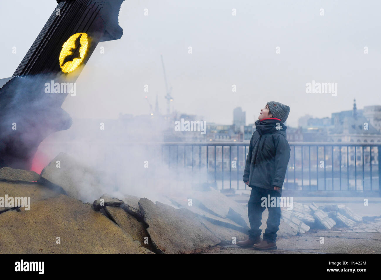 Child aged 7 batman hi-res stock photography and images - Alamy