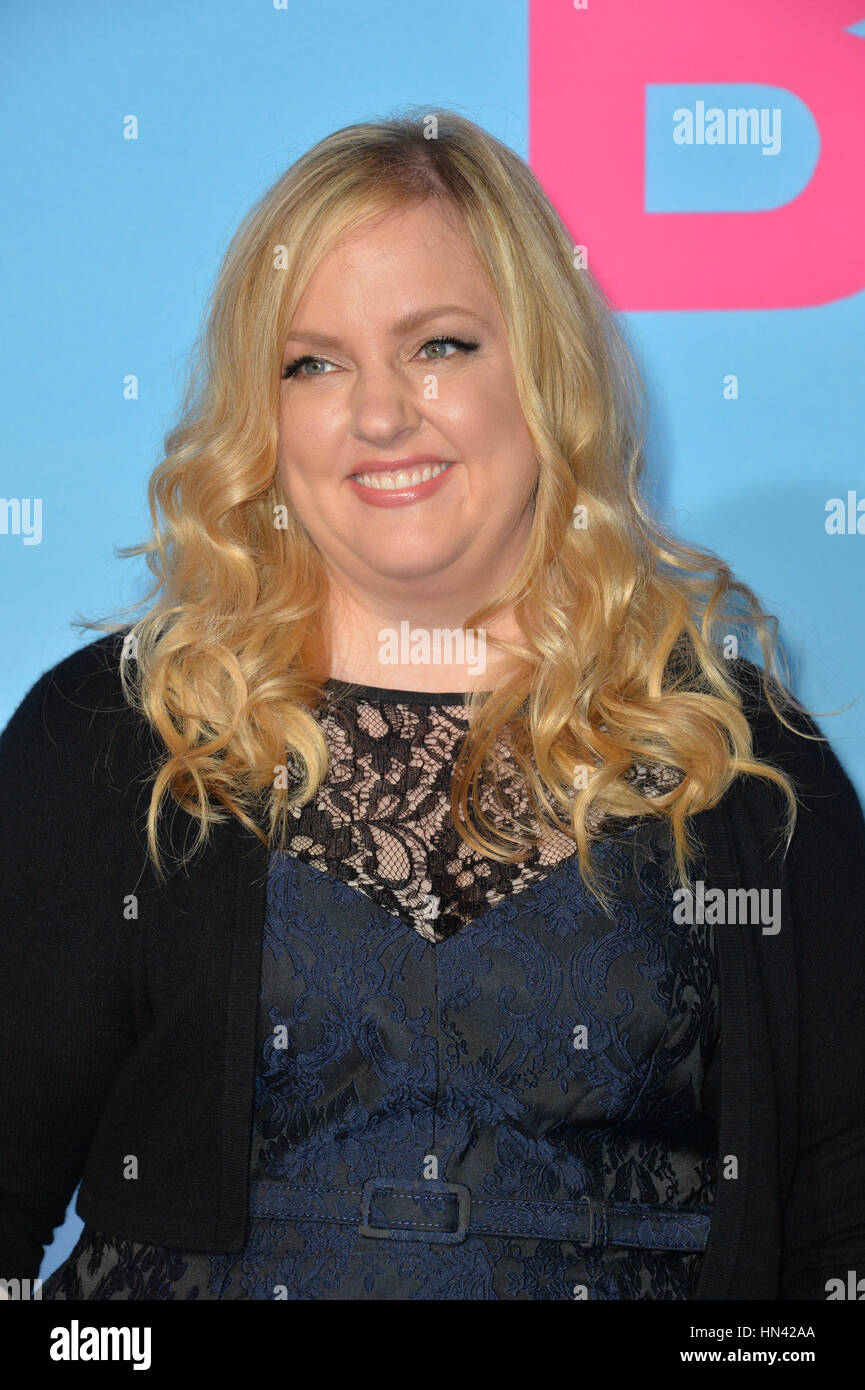 Los Angeles, USA. 07th Feb, 2017. Actress Sarah Baker at the premiere for HBO's "Big Little Lies ...