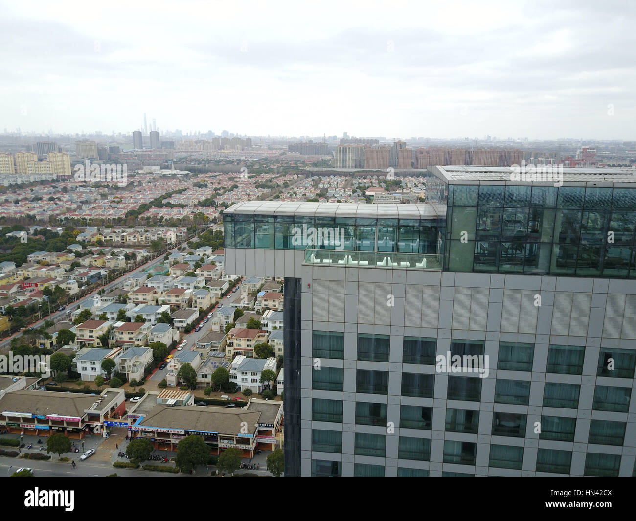 Glass swimming pool shanghai hi-res stock photography and images - Alamy