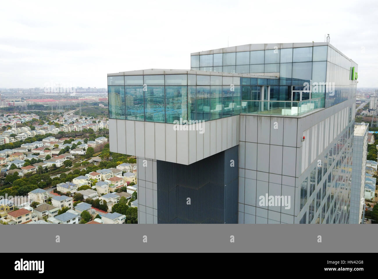 Glass swimming pool shanghai hi-res stock photography and images - Alamy