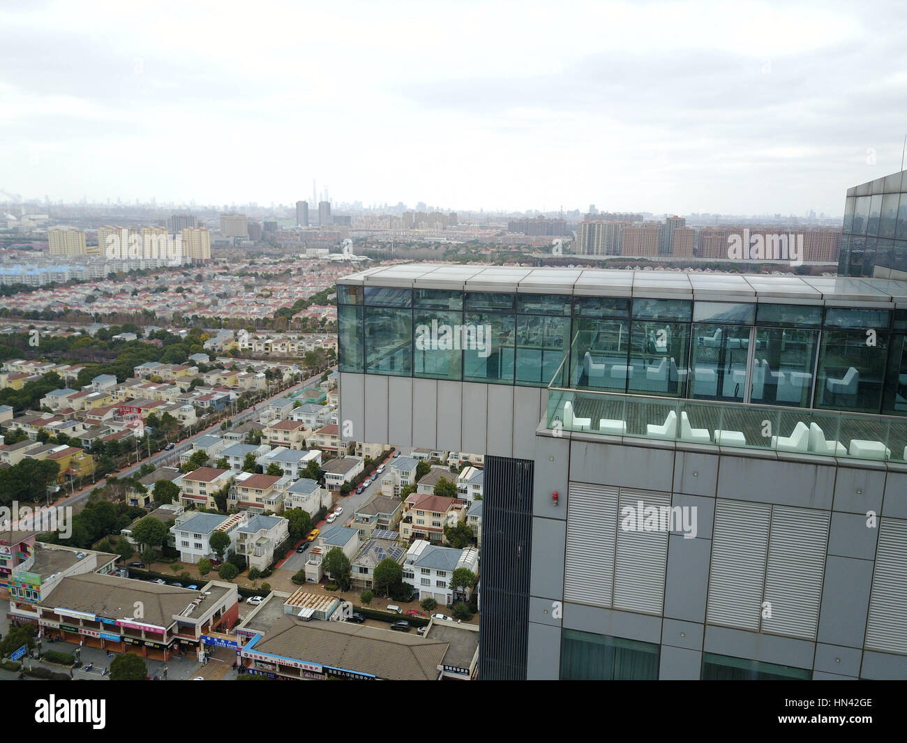 Glass Swimming Pool Shanghai High Resolution Stock Photography and ...